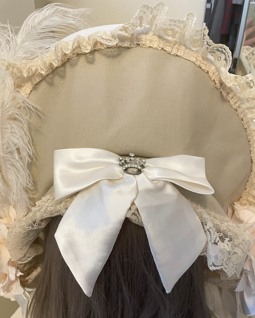 Triple Fortune bonnet in cream - Bonnets - Lace Market: Lolita Fashion ...