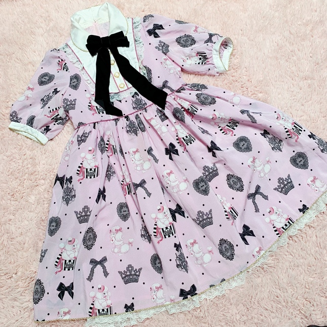 ANGELIC PRETTY Mademoiselle de Paris OP - PINK - Dresses - Lace Market ...