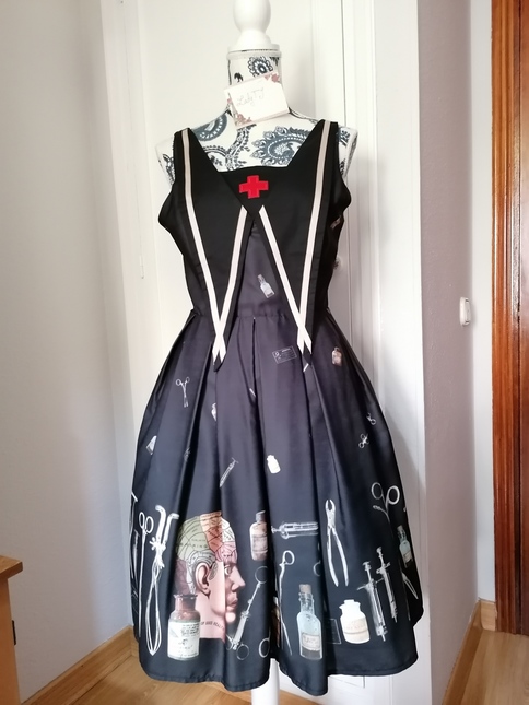 Violet Fane Asylum JSK - Jumperskirt - Lace Market: Lolita Fashion Sales