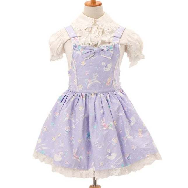 AP Candy Sprinkle Salopette in Lavender - Salopette - Lace Market ...