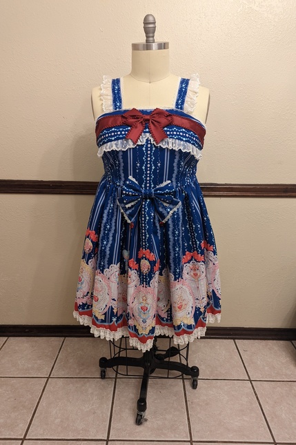 Haenuli Crystal Guardian JSK in Blue - Plus size friendly! - Dresses ...