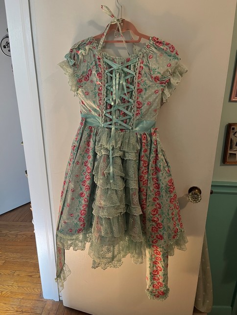 Angelic Pretty Lady Rose OP in Mint - One Piece - Lace Market: Lolita ...