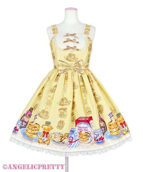Angelic Pretty Honey Cake Switching JSK and Free Necklace (2021) in ...