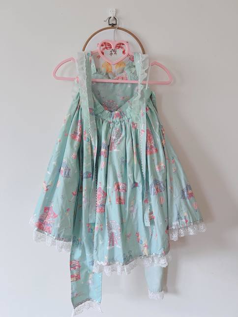Angelic pretty - Magical Etoile Apron skirt in Mint - Skirts - Lace ...