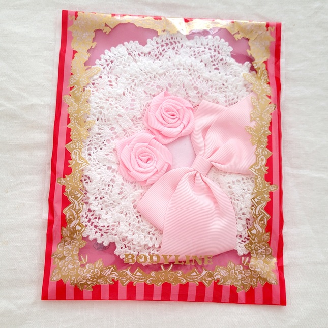 New Bodyline Petit rose head dress (acc1085) - Pink/White - Hair ...