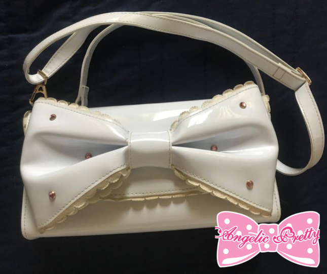 Angelic Pretty Enamel Jewel Shoulder Bag - Bags and Purses - Lace ...