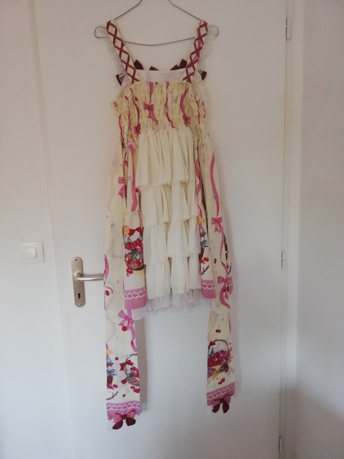 Meta Cherry berry song bustle jsk - Dresses - Lace Market: Lolita ...