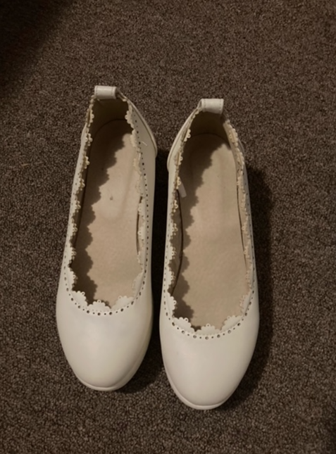 Offbrand White platform shoes - Shoes - Lace Market: Lolita Fashion Sales