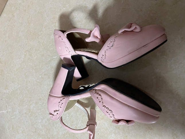 Free worldwide shipping! Pink ribbon shoes - Shoes - Lace Market ...