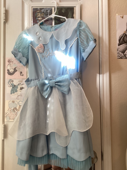 Angelic Pretty Drink Me OP in Sax - One Piece - Lace Market: Lolita ...