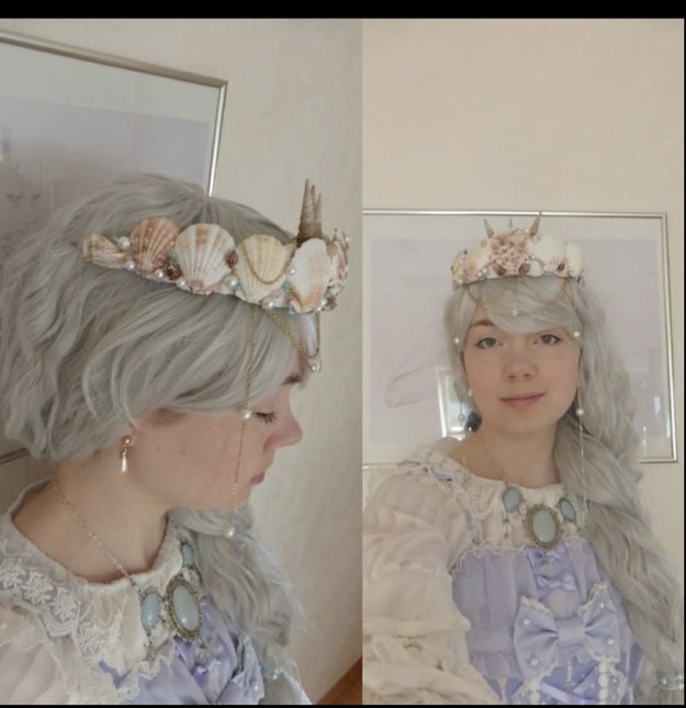 Sea crown - Headbands and Bows - Lace Market: Lolita Fashion Sales