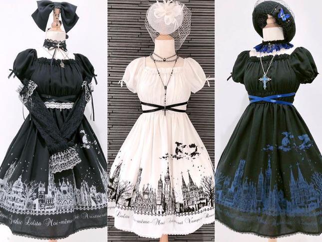 Moi-meme-Moitie Silent Moon OP in Black x White - One Piece - Lace ...