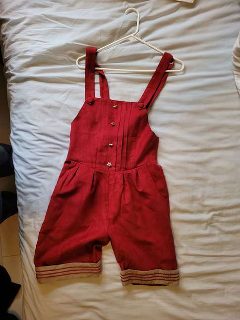 [ouji clearout] Classical puppets red salopette - Pants and Shorts ...