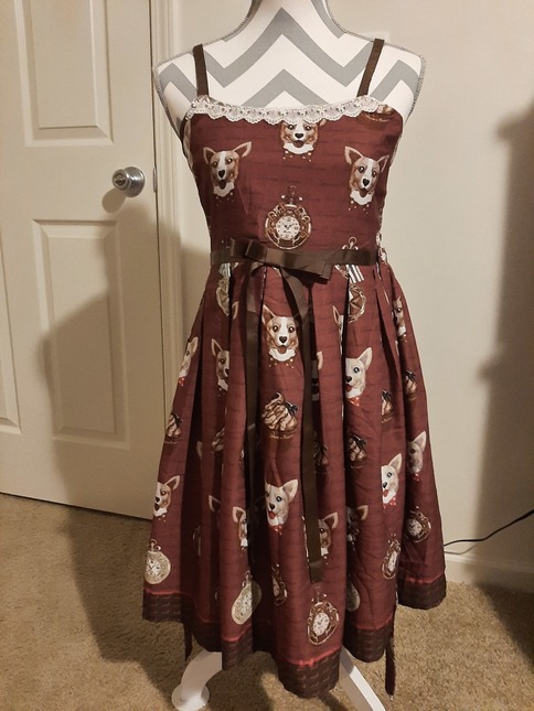 "Mr. Coco" Chocolate Corgi Dog JSK - Dresses - Lace Market: Lolita ...