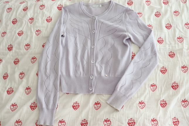 MILK Lavender Angel Wing Cardigan - Cardigans - Lace Market: Lolita ...