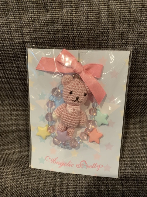 RARE NEW Angelic Pretty Bear Keychain/Charm - Other Accessories - Lace ...