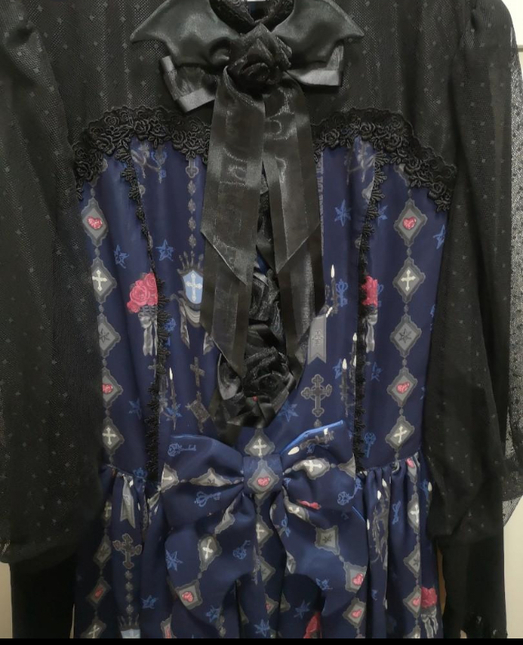 Angelic Pretty AP Ghost Night Bride OP - One Piece - Lace Market ...