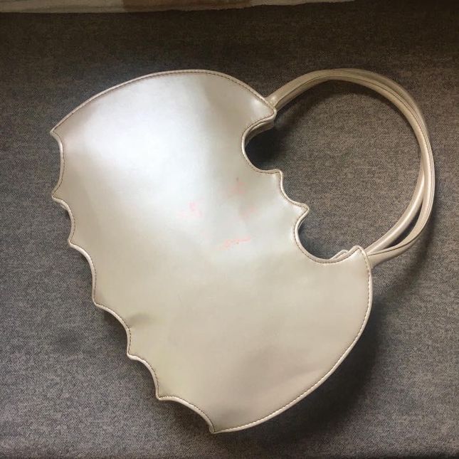 Swimmers Horror bat bag in Ivory - Bags and Purses - Lace Market ...