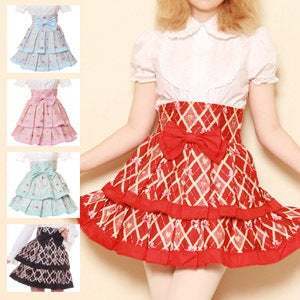 Bodyline Military Sweets Tiered Skirt (L399) - Skirts - Lace Market ...
