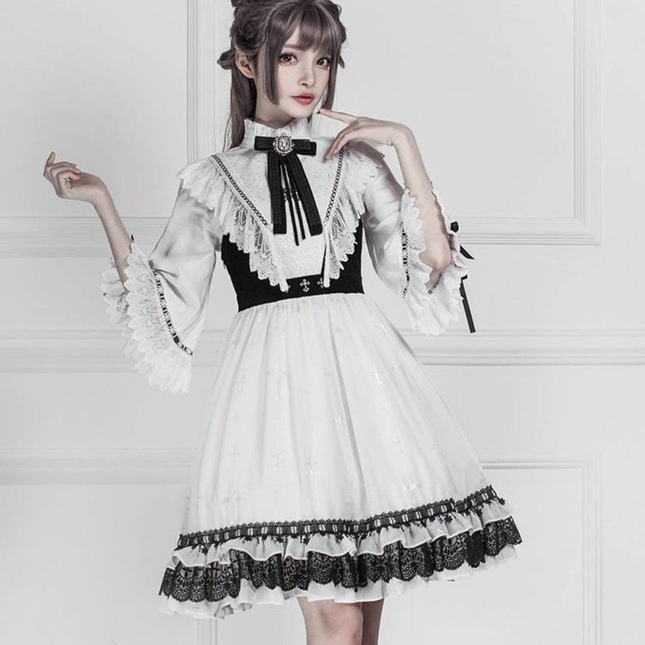 Witch’s Night JSK, Blouse and Collar - Devilinspired - Dresses - Lace ...