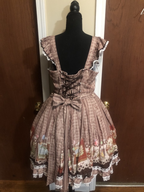 2XL Haenuli Winnie the Pooh Collab JSK in brown - Dresses - Lace Market ...