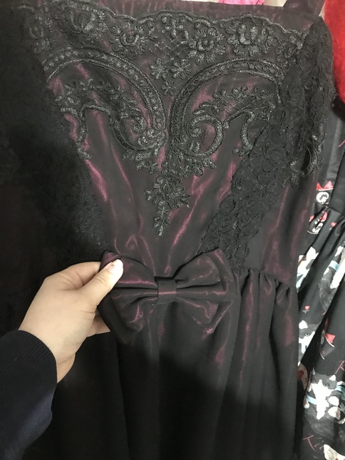 Lady and Shelley Sheer Heart Berry plus size sample - Dresses - Lace ...
