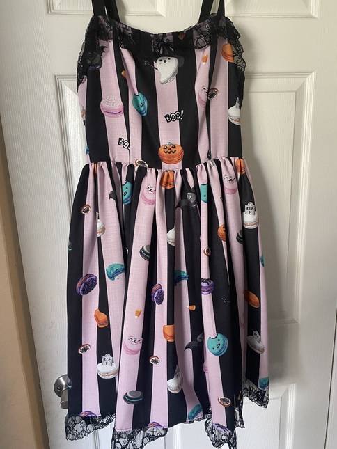 Lady Sloth My Spooky Macarons Pink JSK w/ Head Bow Size L - Jumperskirt ...