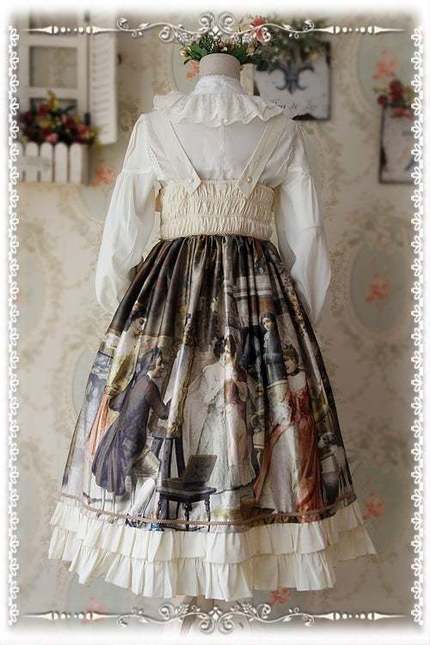 Infanta - Vatican Tower JSK (Ivory) - Dresses - Lace Market: Lolita ...