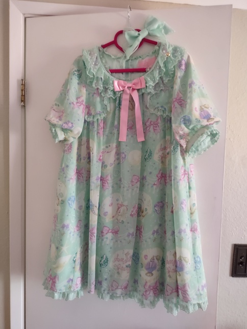 Angelic Pretty Magical Princess Sax JSK Set + Angelic Pretty Jewelry ...