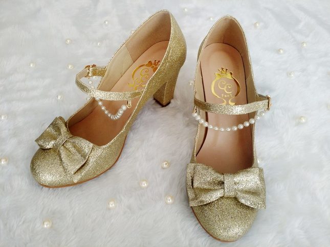 Cotton Candy Feet - Crystal Twinkle Ball Heels - Shoes - Lace Market ...