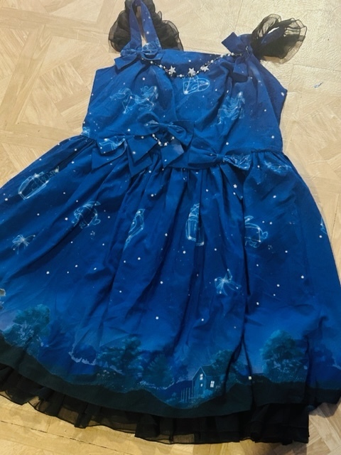 Lady Sloth Night Sky JSK - Jumperskirt - Lace Market: Lolita Fashion Sales