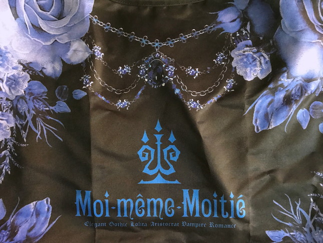 Moi meme Moitie Blue Jewel Foldable Tote Bag EGA EGL Gothic from Japan ...