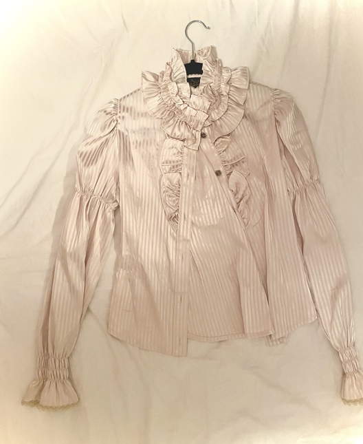 Alice and the Pirates ~ Satin Stripe Blouse - Blouses - Lace Market ...