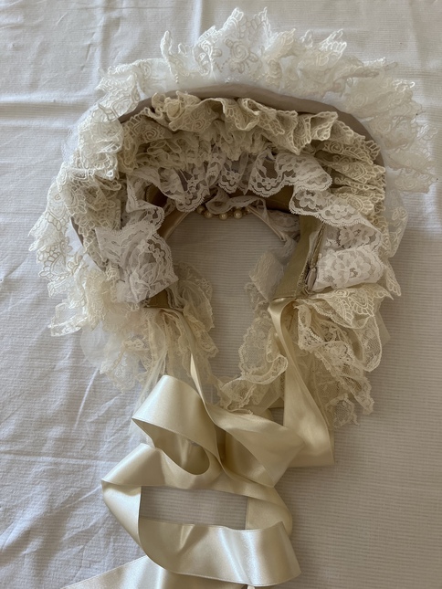 Triple Fortune Lace Bonnet - Bonnets - Lace Market: Lolita Fashion Sales