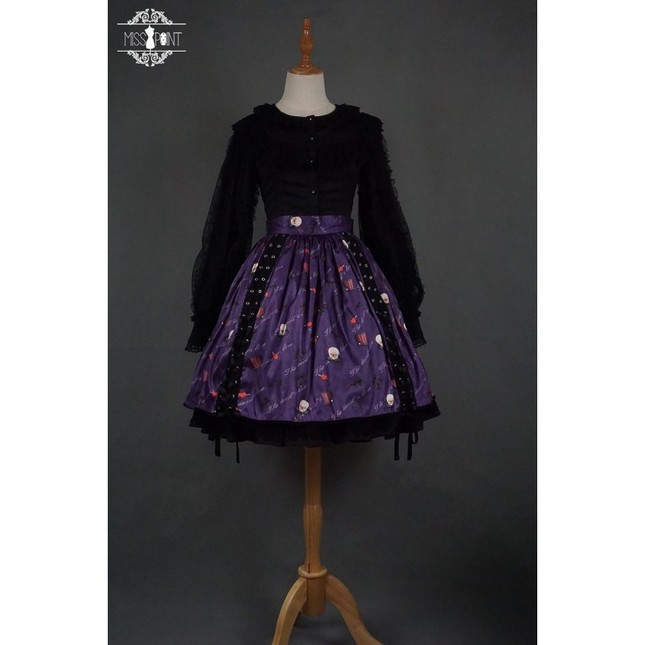 Miss Point - Clown of the Damned Skirt Purple XXL + Headbow - Skirts ...
