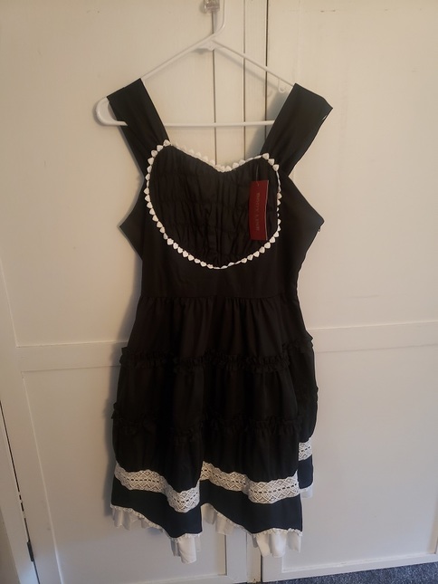 Bodyline Heartful Wish JSK (L445) Black&White - Dresses - Lace Market ...