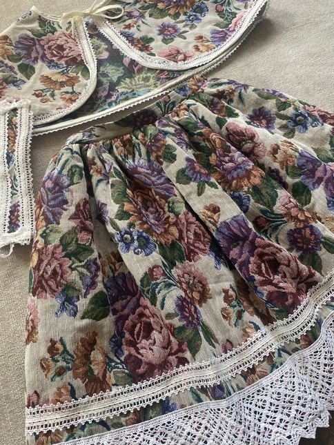 Rorita’s Angel Wardrobe custom set - Skirt, capelet, headdress - Skirts ...