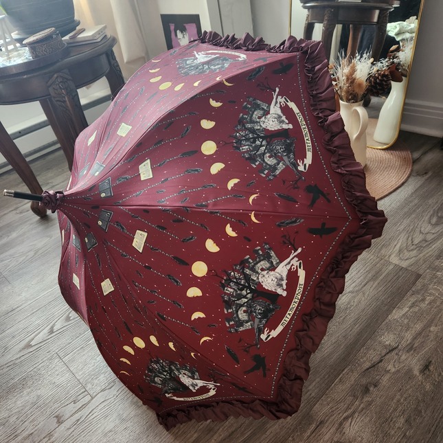 Meta Dark Night Guardian Pagoda Umbrella - Umbrellas and Parasols ...
