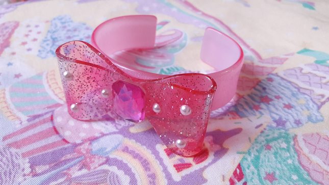 Ap ribbon bangle - Jewelry - Lace Market: Lolita Fashion Sales