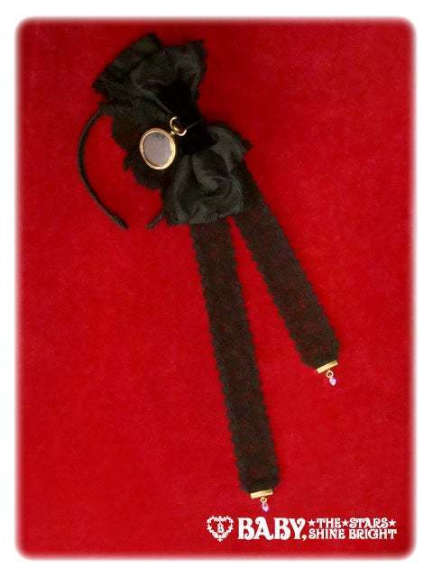 AnP Alice's Clock Ribbon Head Bow - Headbands and Bows - Lace Market ...