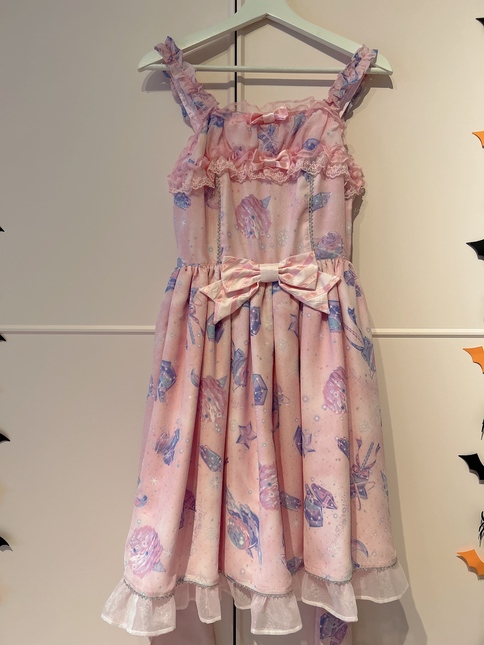 Angelic Pretty Space Lollipop JSK in pink - Jumperskirt - Lace Market ...