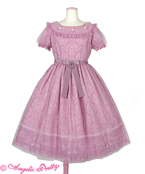 ANGELIC PRETTY Dolly Damask OP - One Piece - Lace Market: Lolita ...