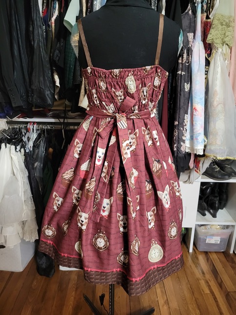 "Mr. Coco" Chocolate Corgi Dog JSK - Dresses - Lace Market: Lolita ...