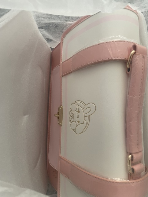 Versatile Pink bunny bag with removable ears - Bags and Purses - Lace ...