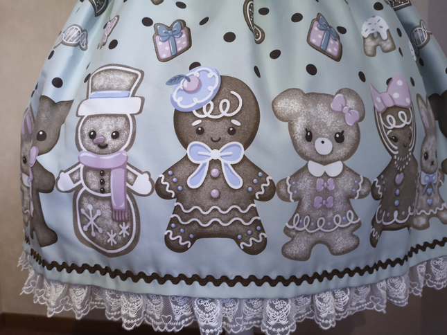 Angelic Pretty Nakayoshi Ginger Cookie - Dresses - Lace Market: Lolita ...