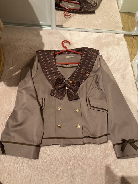 Amavel Melt Chocolate Jacket Mocha - Jacket/Parka - Lace Market: Lolita ...