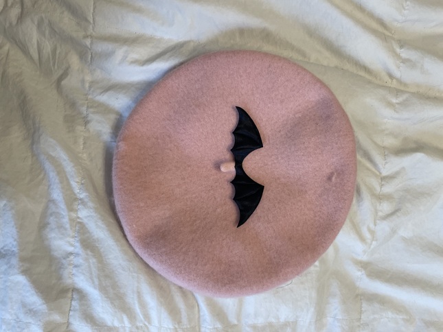 Taobao Pink Bat Beret - Hats - Lace Market: Lolita Fashion Sales
