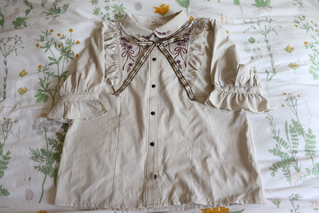 Axes Femme Brown Country-Style blouse-- Large Bust Friendly! - Blouses ...