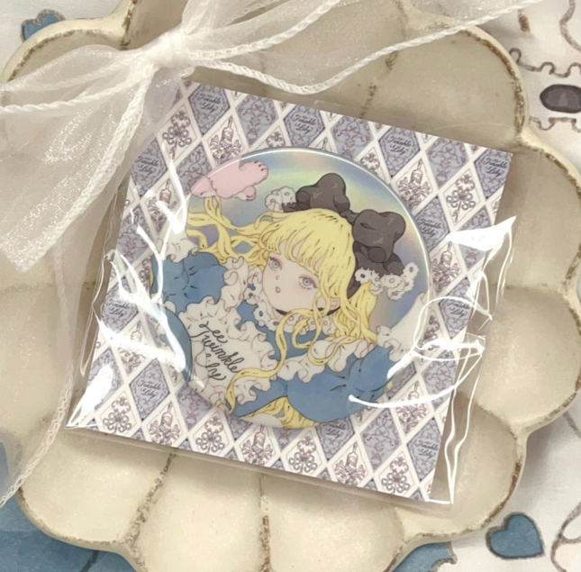 Twinkle Lily Kira Imai Alice Badge - Brooches and Pins - Lace Market ...