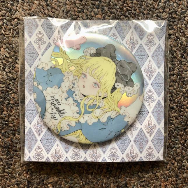 Twinkle Lily Kira Imai Alice Badge - Brooches and Pins - Lace Market ...